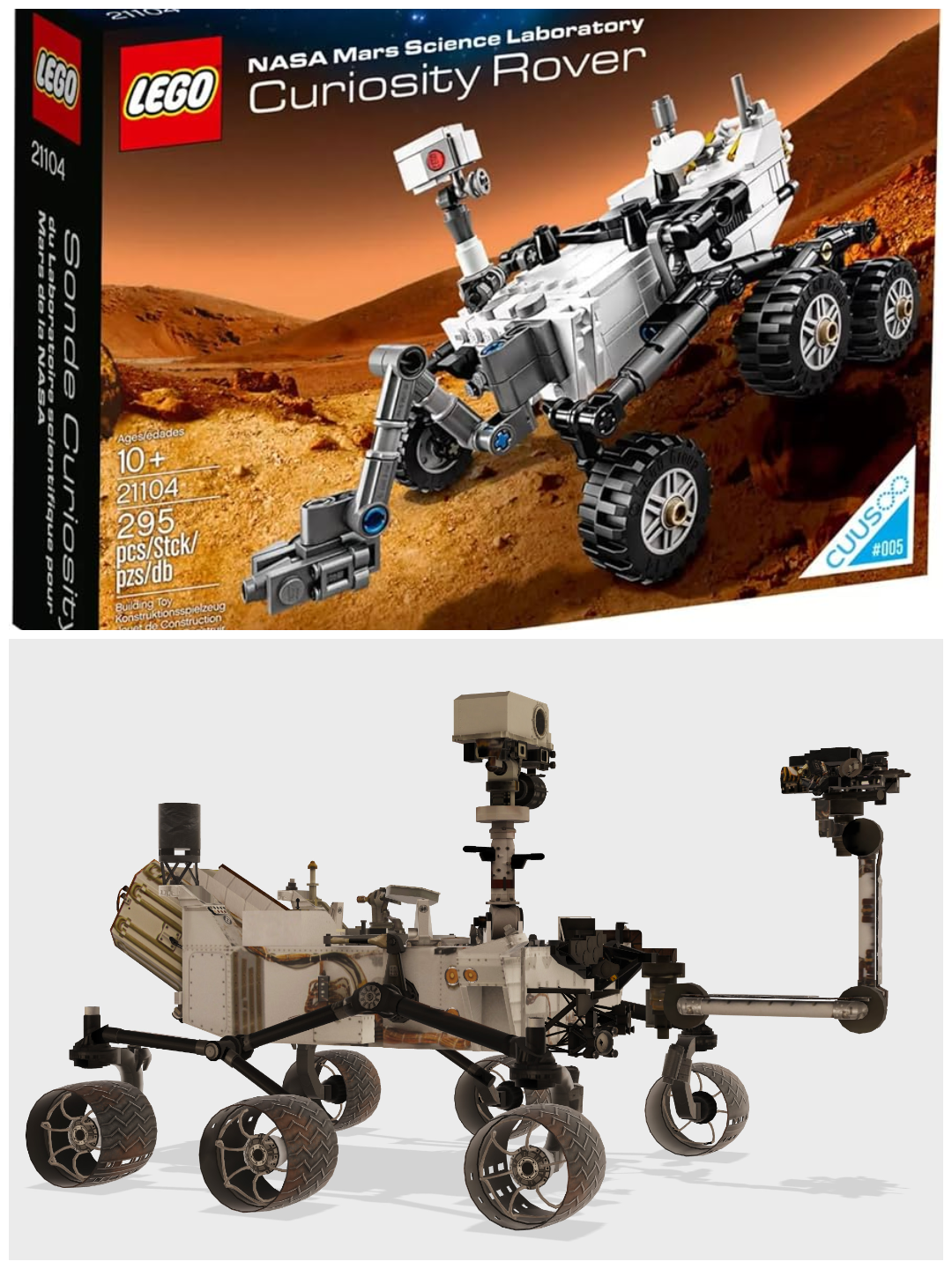 A complete overview on all official NASA & space LEGO sets – M16 Nebula